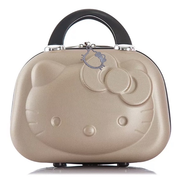 Hello Kitty | Bags | 3d Hello Kitty Cosmetic Travel Makeup Case With ...